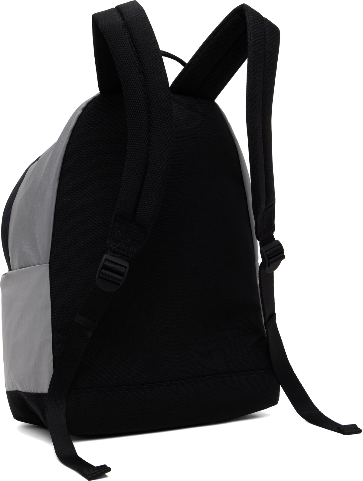 Stone Island Gray ECONYL Nylon Metal Backpack Stone Island