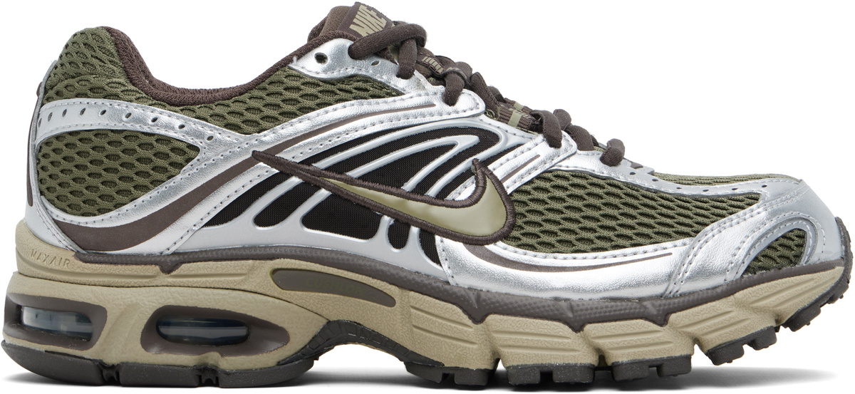 Nike Khaki & Silver Air Max Moto 2K Sneakers Nike