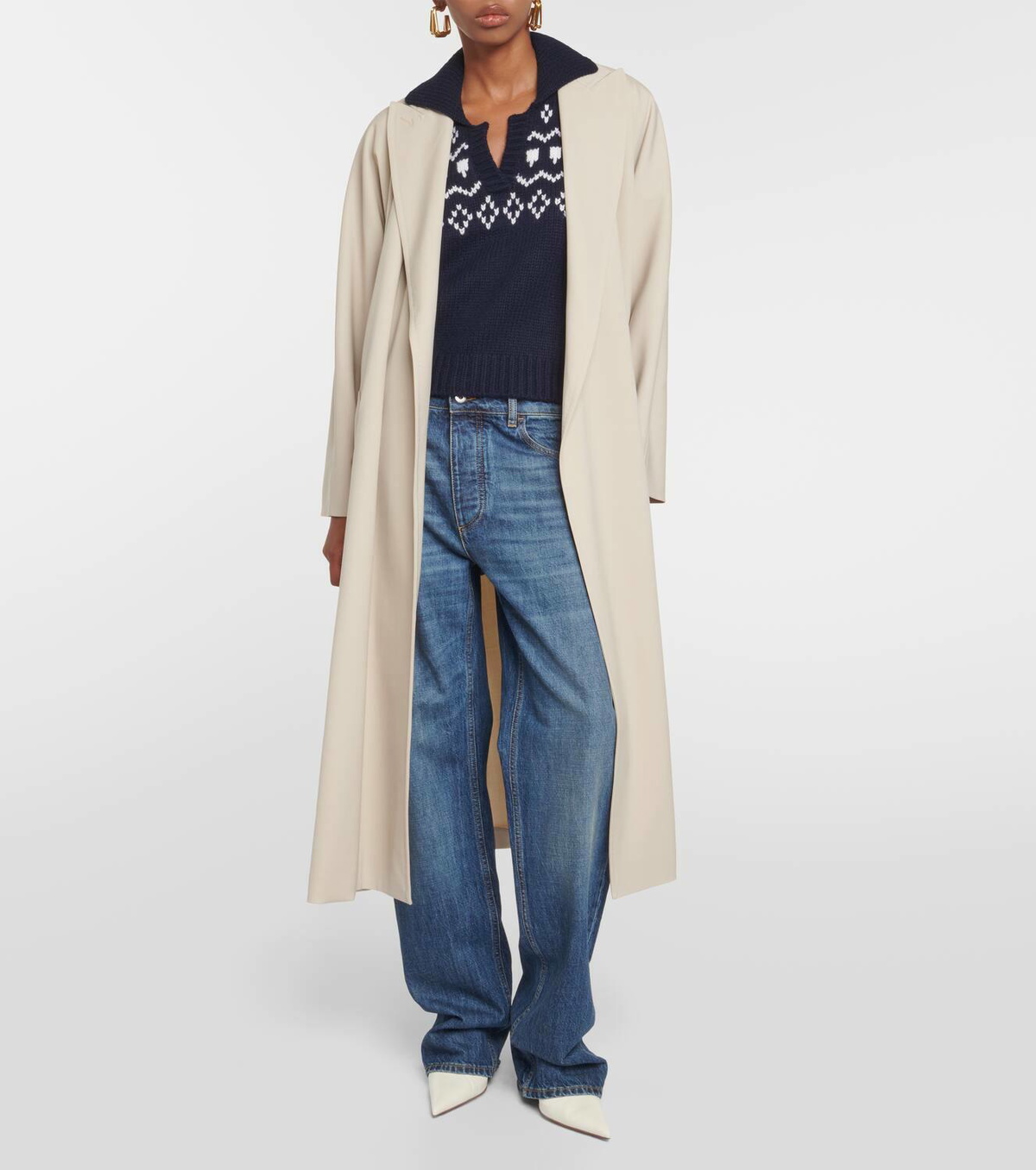 Lisa Yang Remington Fair Isle cashmere vest Lisa Yang