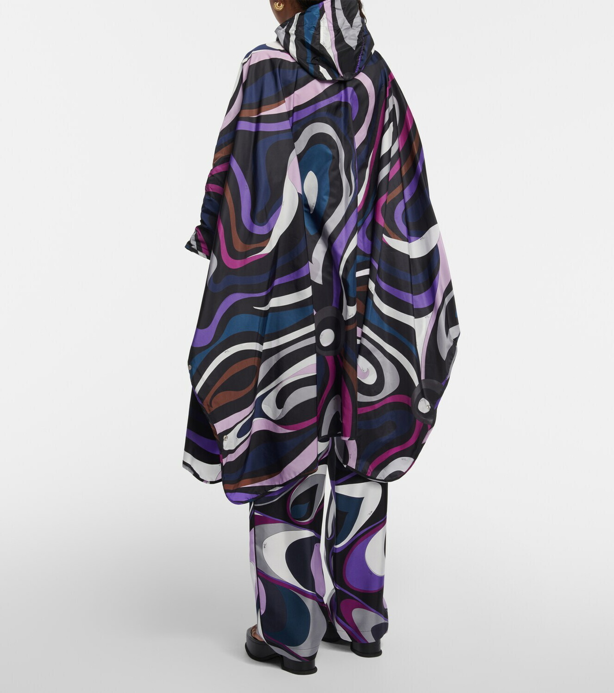 Pucci - Printed hooded raincoat Emilio Pucci