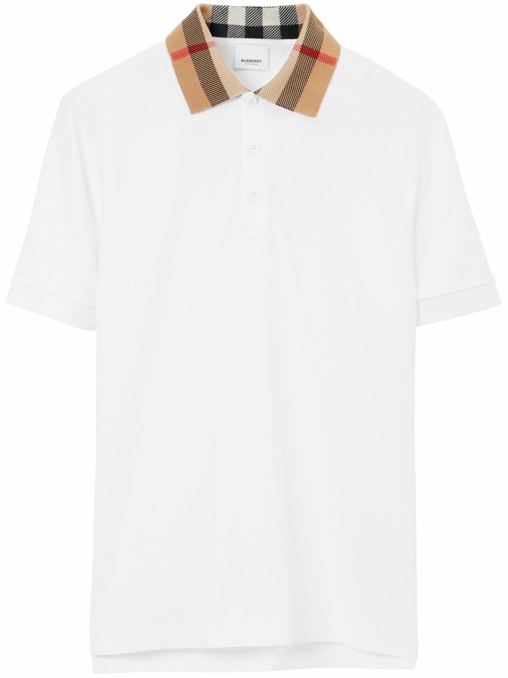 BURBERRY - Logo Polo Shirt mens Burberry