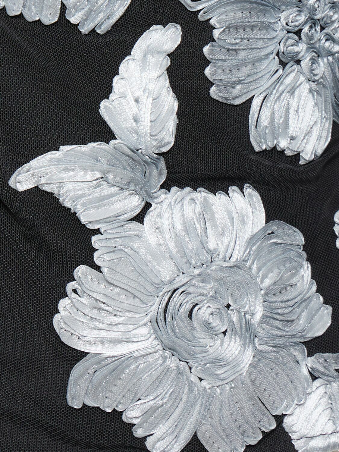 ROTATE Flower Mesh One Shoulder Top ROTATE Birger Christensen