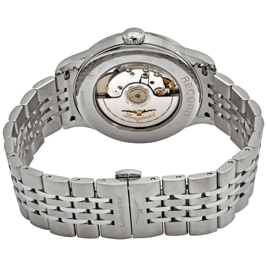 Longines Record Automatic Chronometer Blue Dial Mens Watch L28204966 ...