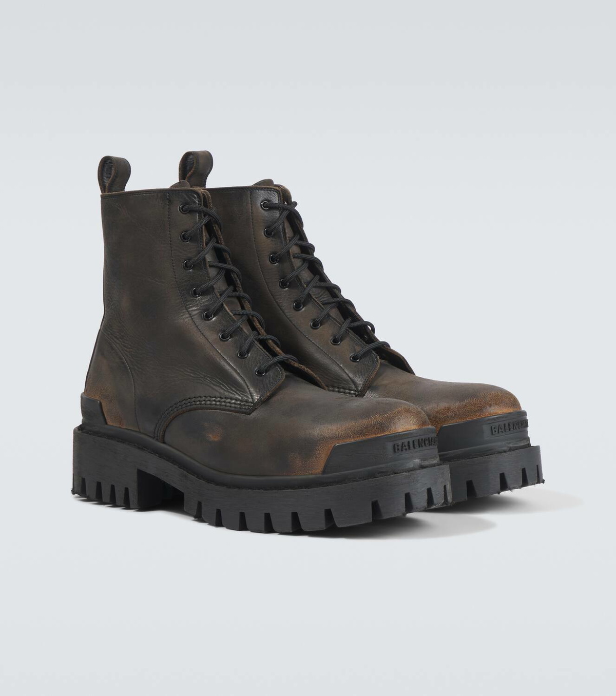 Balenciaga Strike leather boots Balenciaga