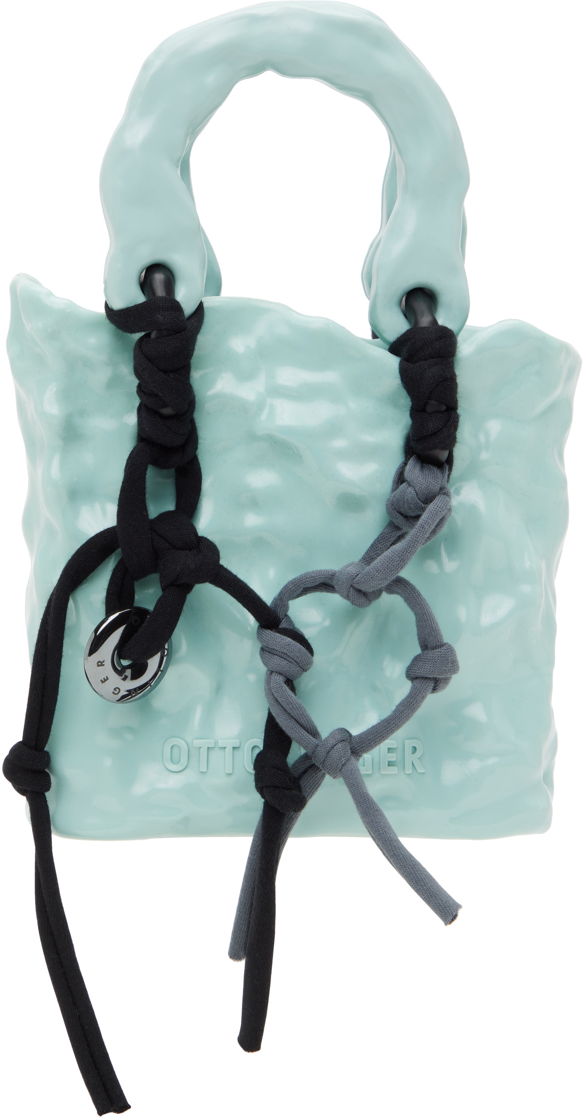 Ottolinger SSENSE Exclusive Blue Signature Ceramic Bag Ottolinger