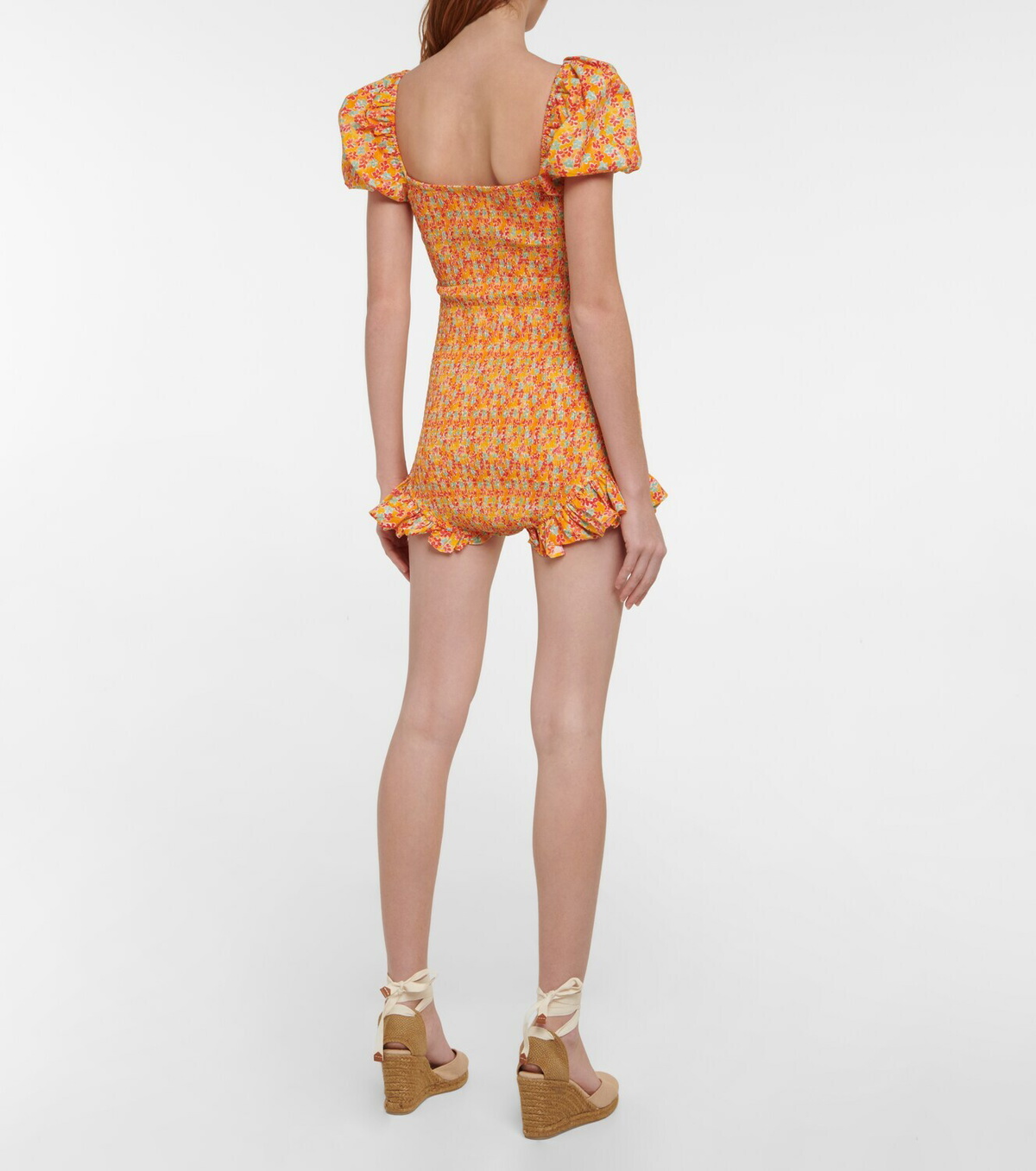 Caroline Constas Ginny floral playsuit Caroline Constas