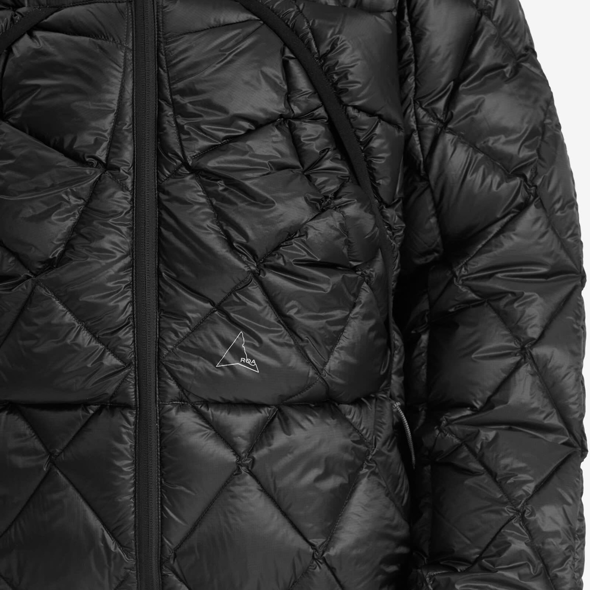 ROA Men's Light Down Jacket in Black ROA