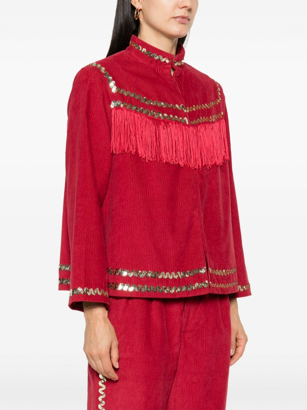 BODE Red Bandstand Jacket Bode