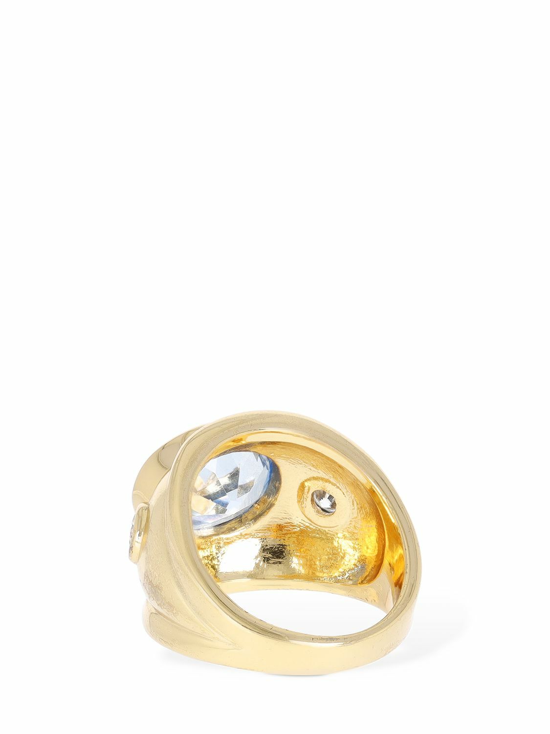 TIMELESS PEARLY - Stone Crystal Thick Ring Timeless Pearly