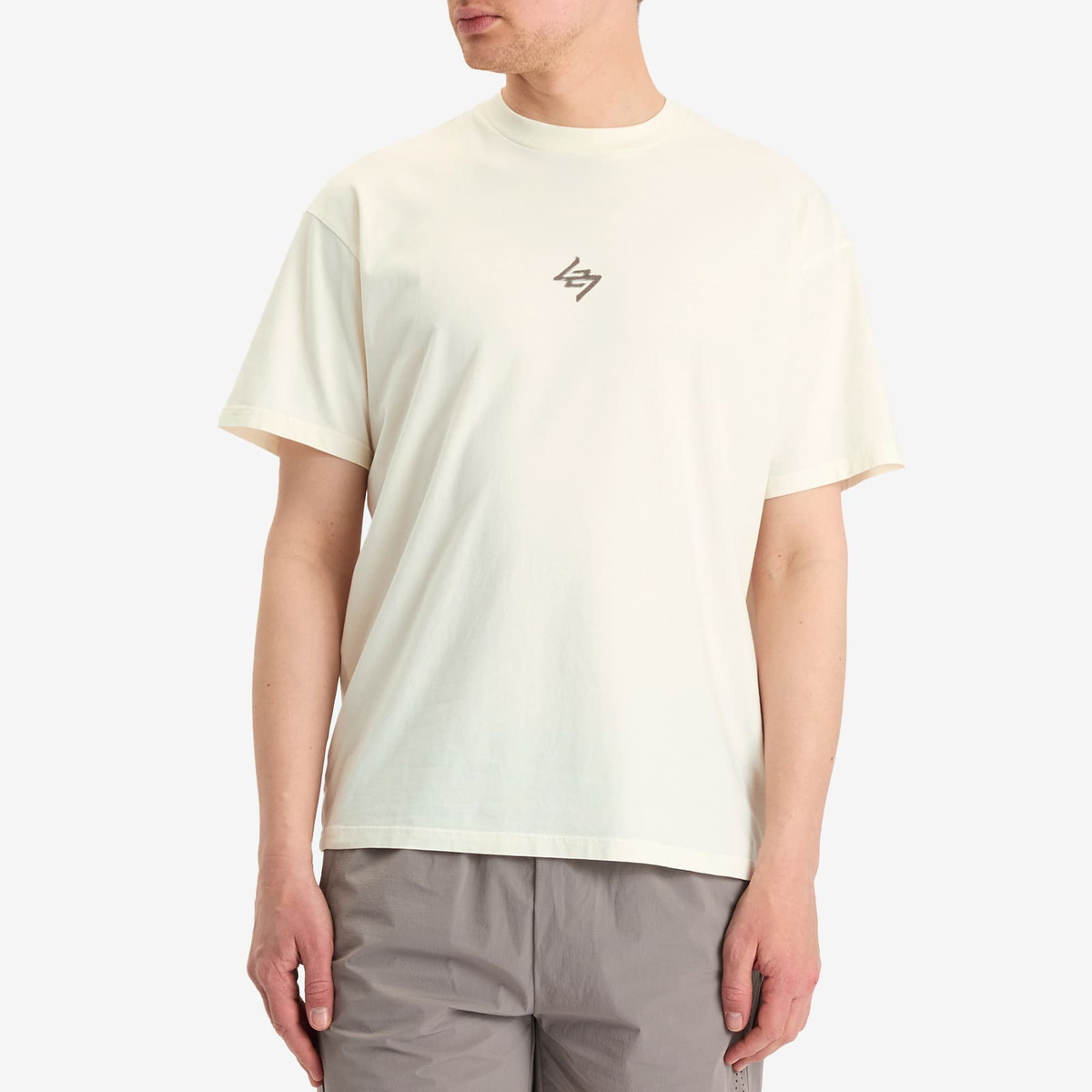 Represent Men's 247 Motion Oversized T-Shirt in Flat White Represent