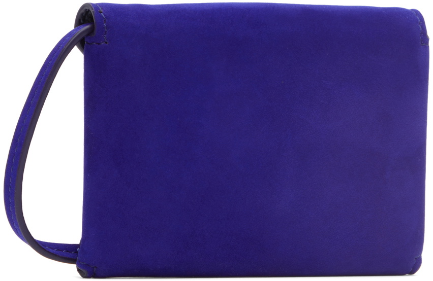 The Row Blue Mini Envelope Pouch The Row