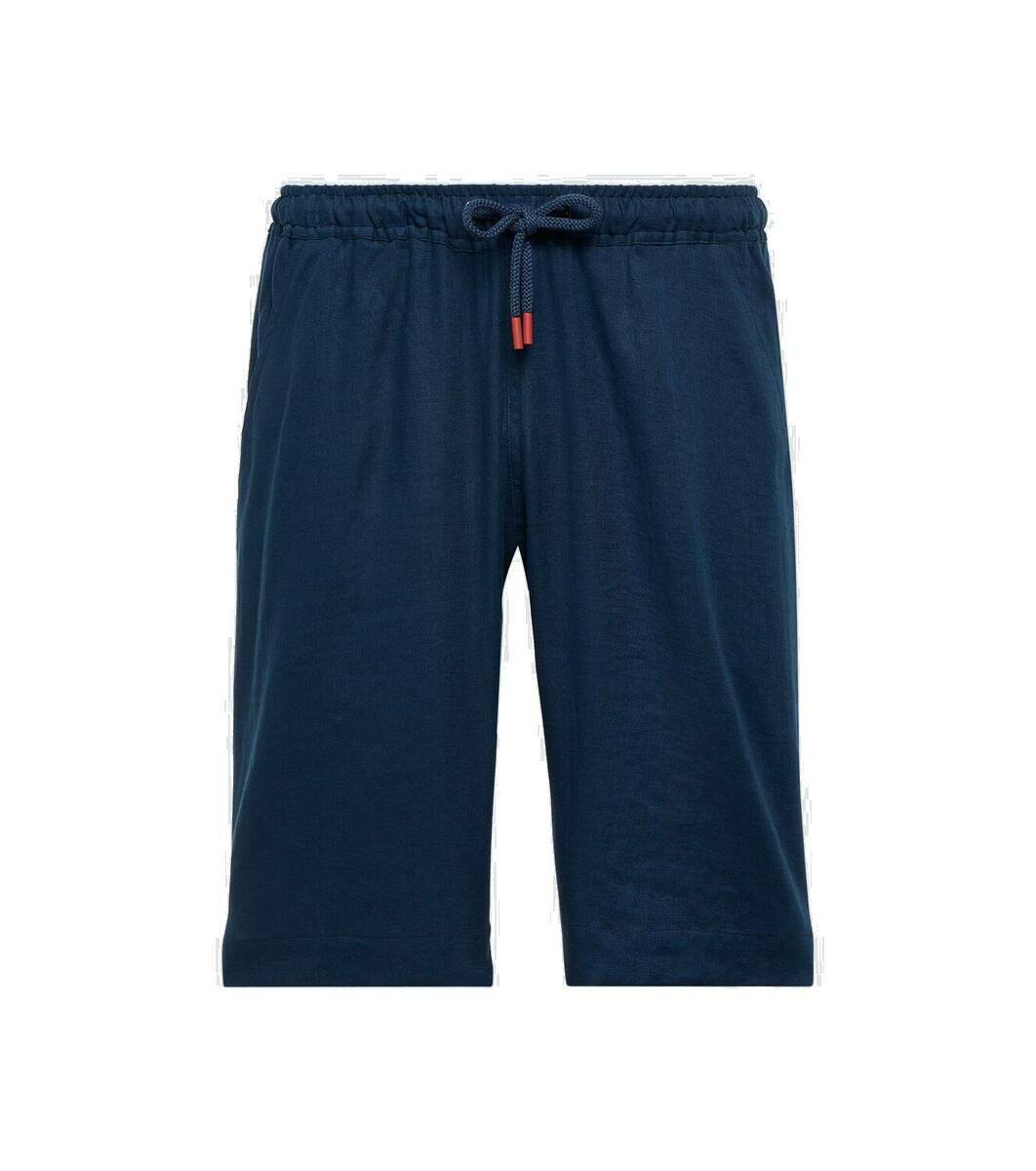 Kiton Linen shorts Kiton