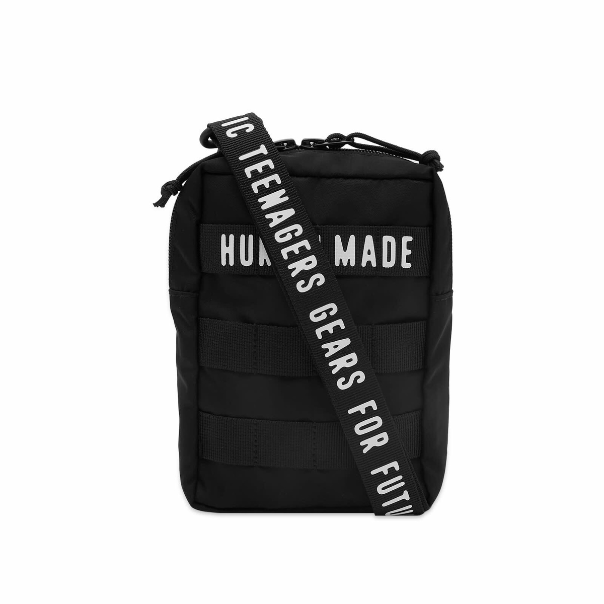 Human Made Men's Military Small Pouch Bag in Black Human Made