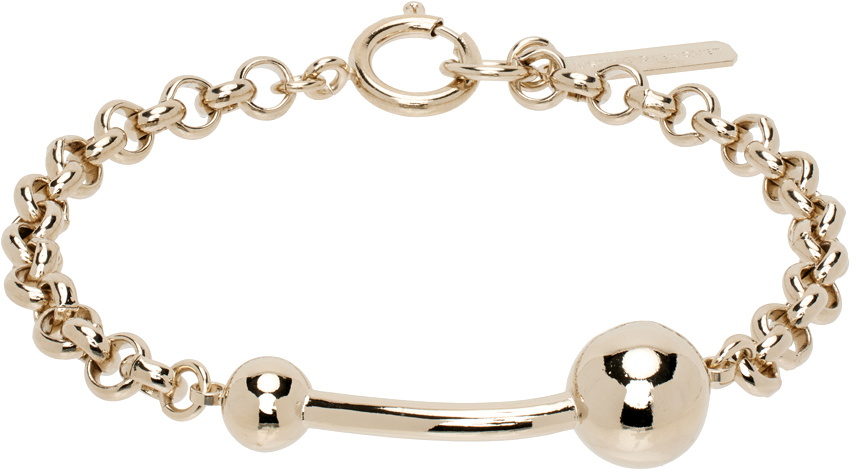Justine Clenquet Gold Connie Bracelet Justine Clenquet