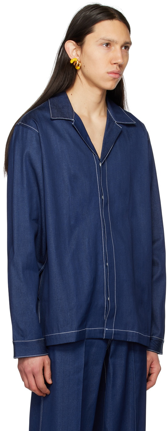 SUNNEI Blue Regular Shirt Sunnei