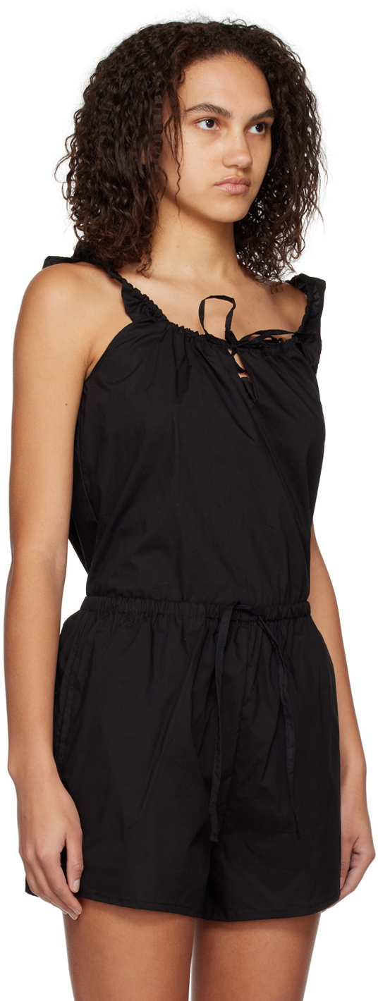 Deiji Studios Black 'The Paper' Pyjama Set Deiji Studios