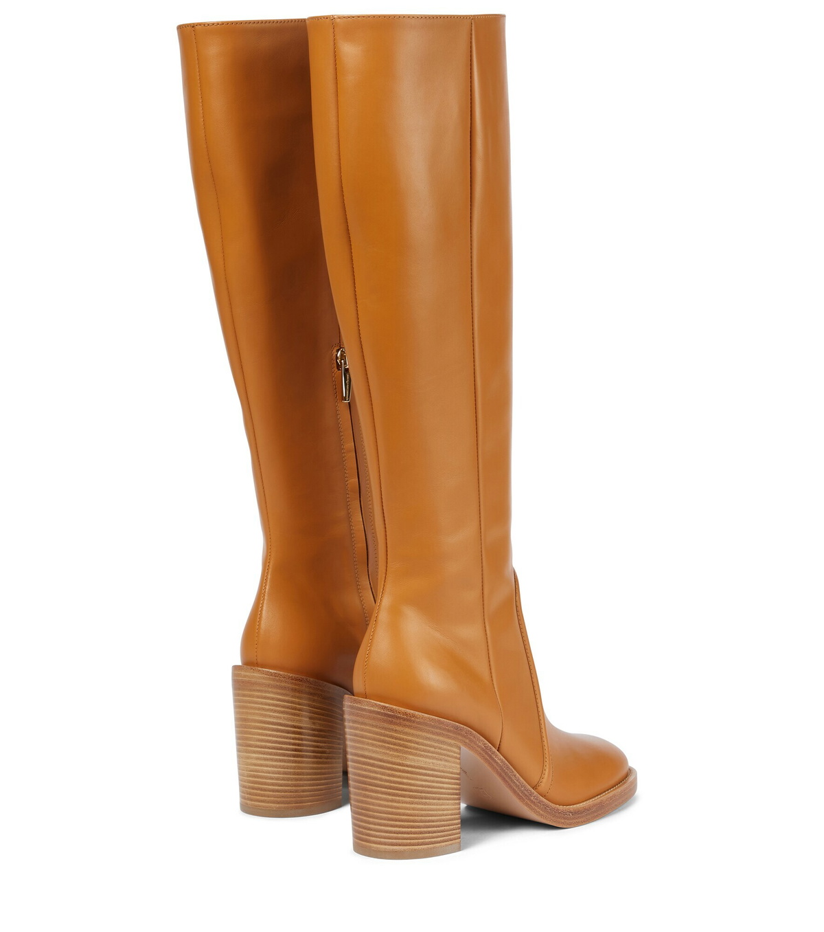 Gianvito Rossi - Conner leather knee-high boots Gianvito Rossi
