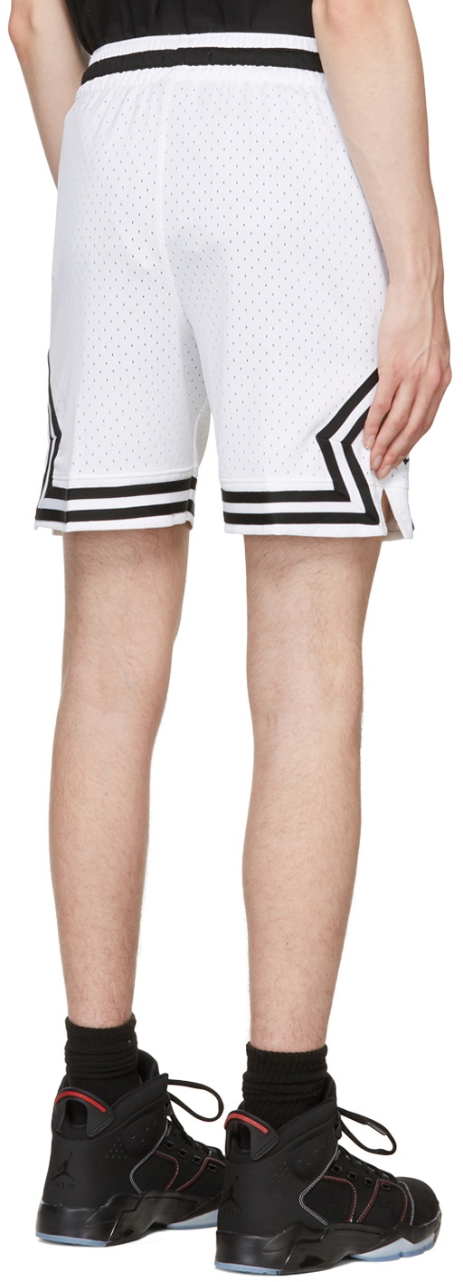 Nike Jordan White Polyester Shorts Nike Jordan Brand