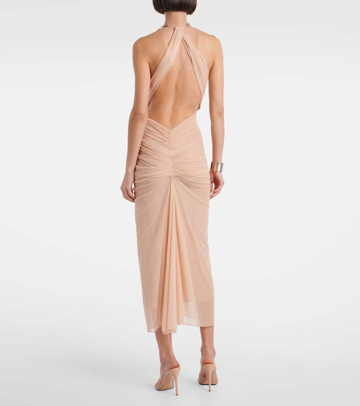 Mugler Ruched gown Mugler