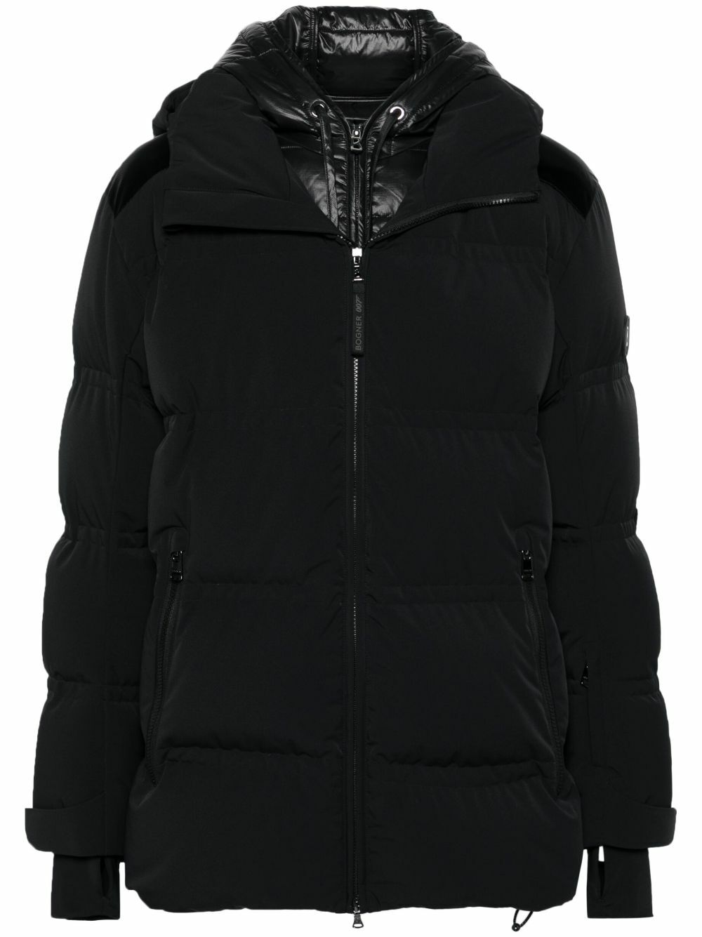 BOGNER Black Padded Ski Jacket Bogner