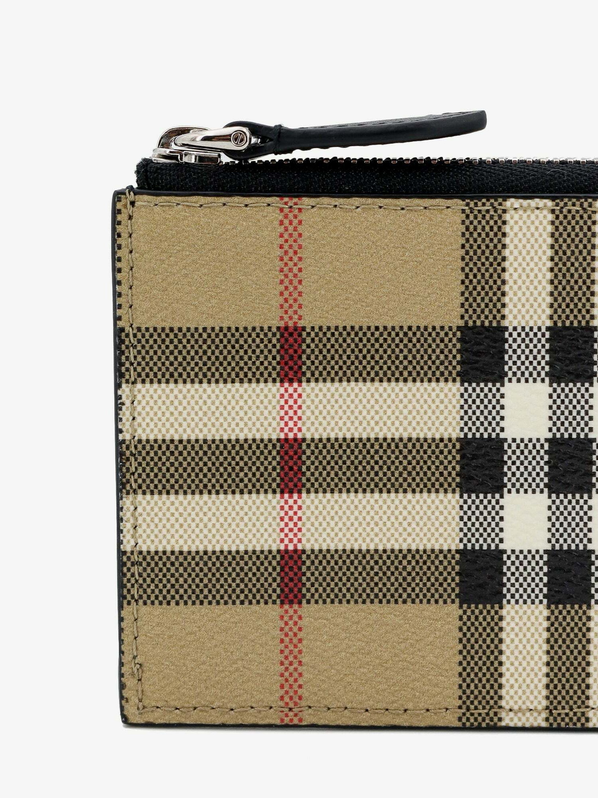 Burberry Card Holder Beige Mens Burberry