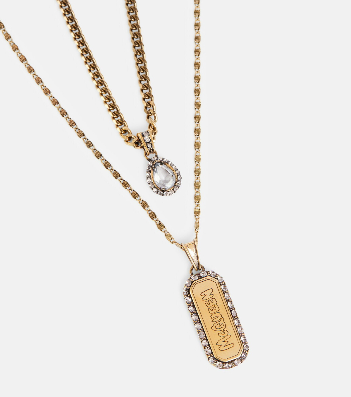 Alexander McQueen - Graffiti embellished necklace Alexander McQueen