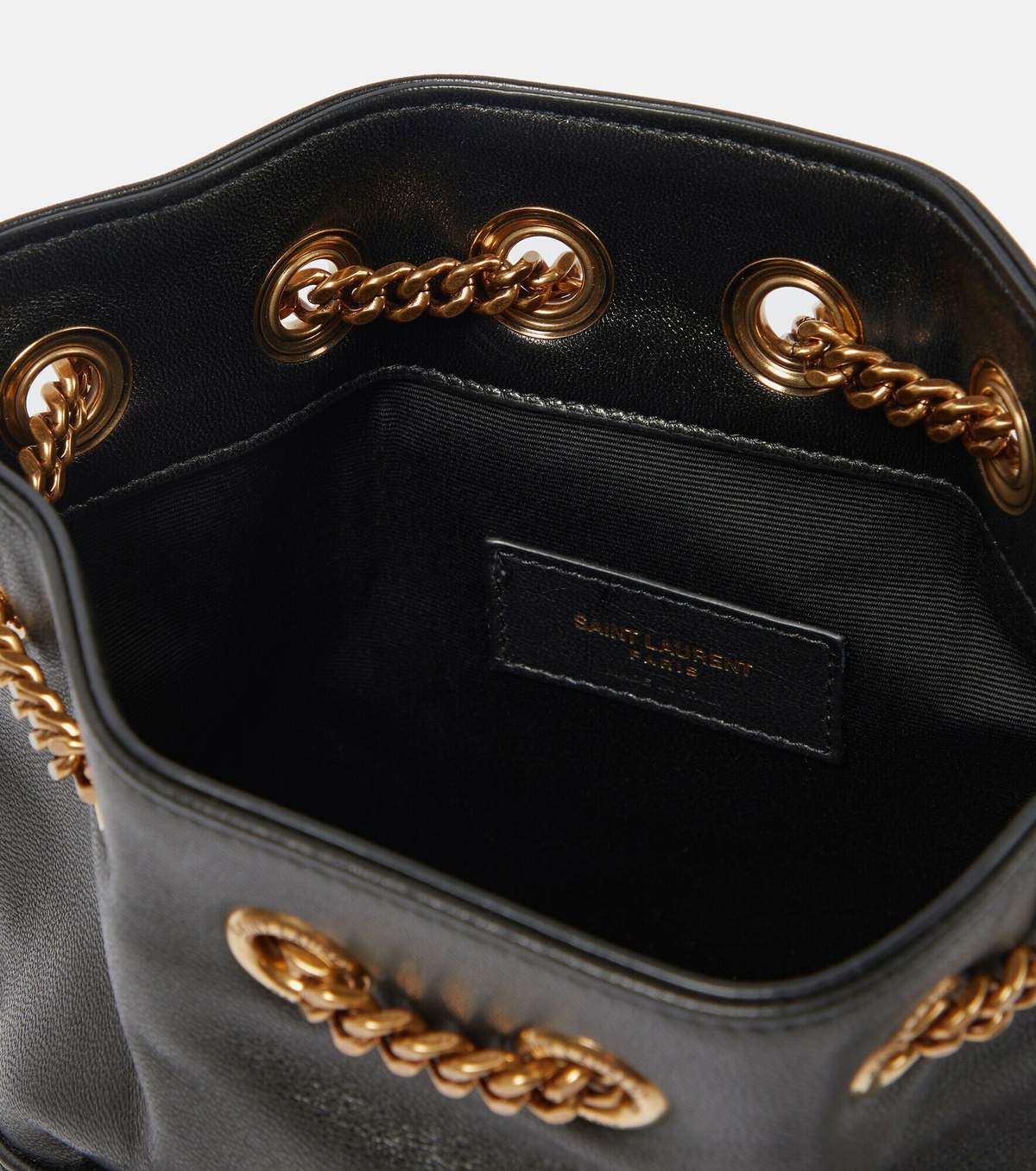 Saint Laurent - Joe Mini quilted leather bucket bag Saint Laurent