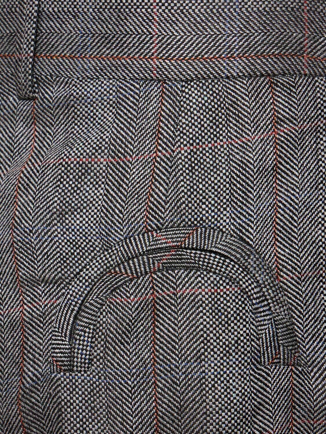 BLAZÉ MILANO Shenandoah Fox Straight Silk Pants Blaze Milano