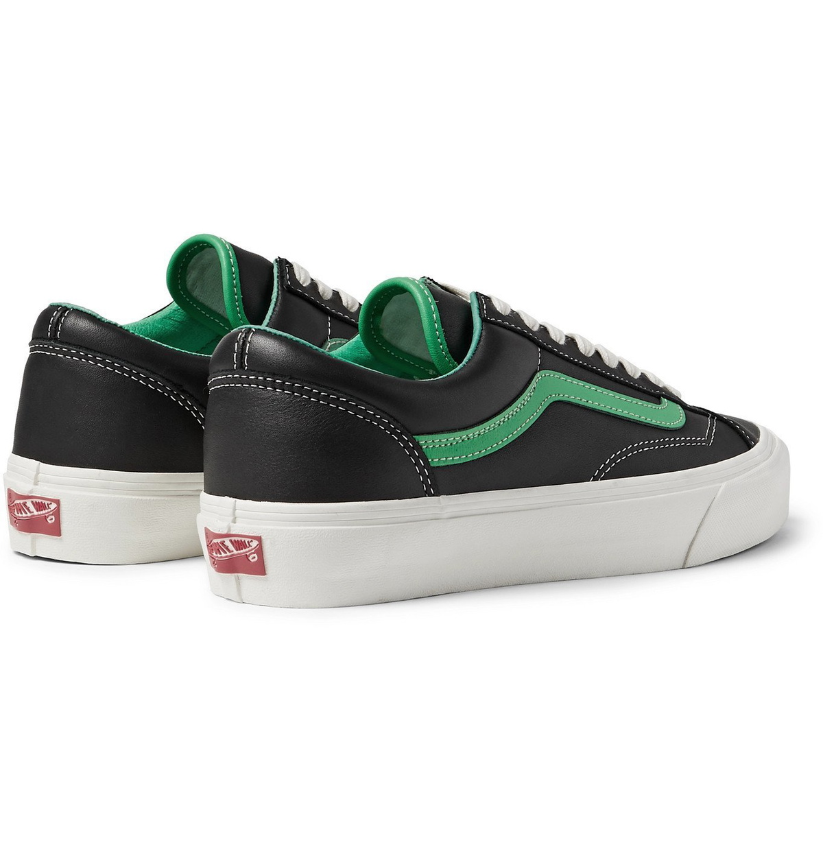 Vans - UA Style 36 VLT LX Leather Sneakers - Black Vans