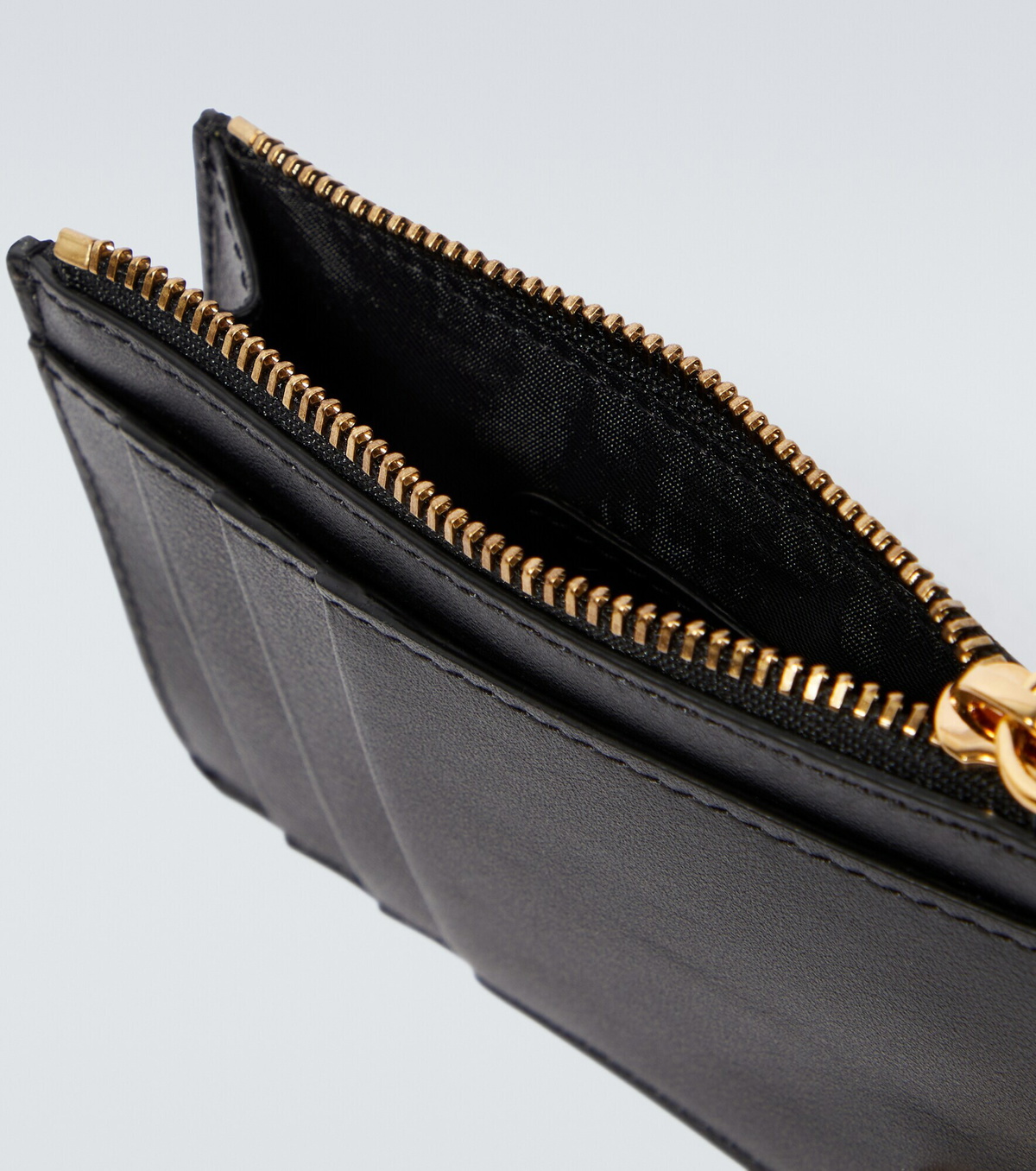 Versace - Medusa Biggie leather card holder Versace