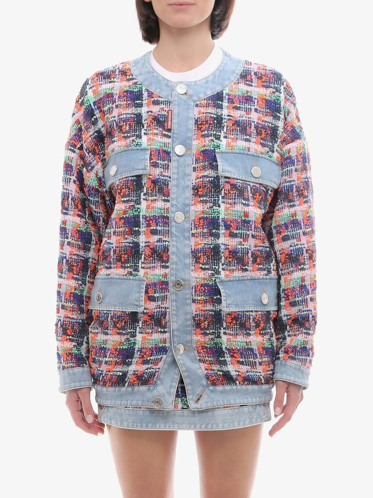 Dsquared2 Jacket Multicolor Womens Dsquared2