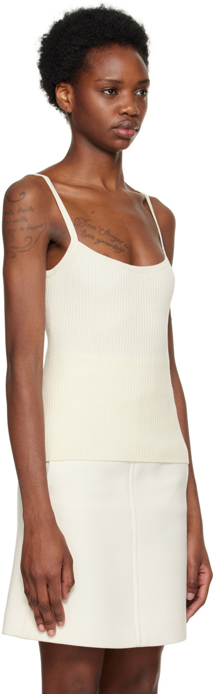 Chloé Off-White Darted Camisole Chloe
