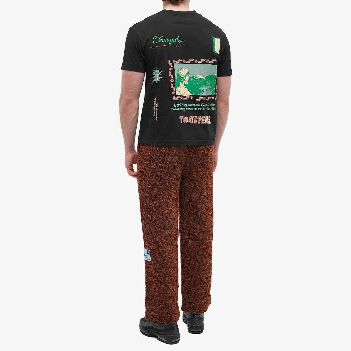 Jungles Jungles Men's Tranquilo T-Shirt in Black Jungles Jungles