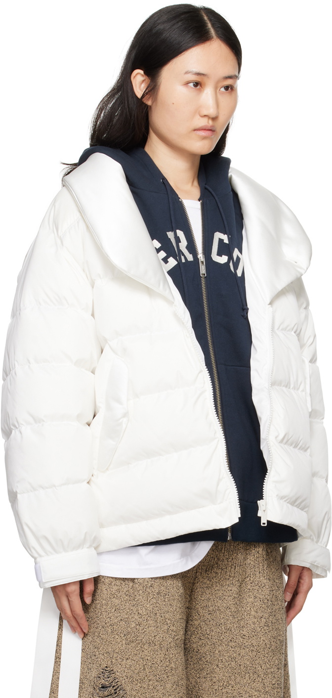 UNDERCOVER White Contrast Down Jacket Undercover
