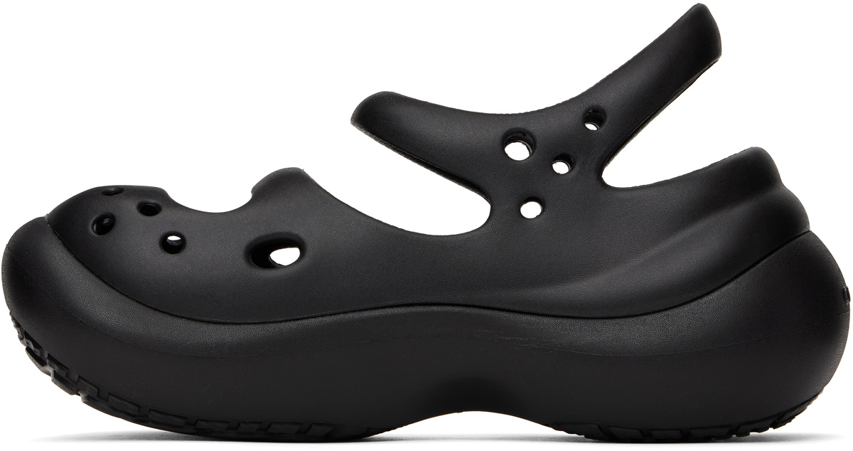 Crocs Black Phaedra Heeled Sandals Crocs
