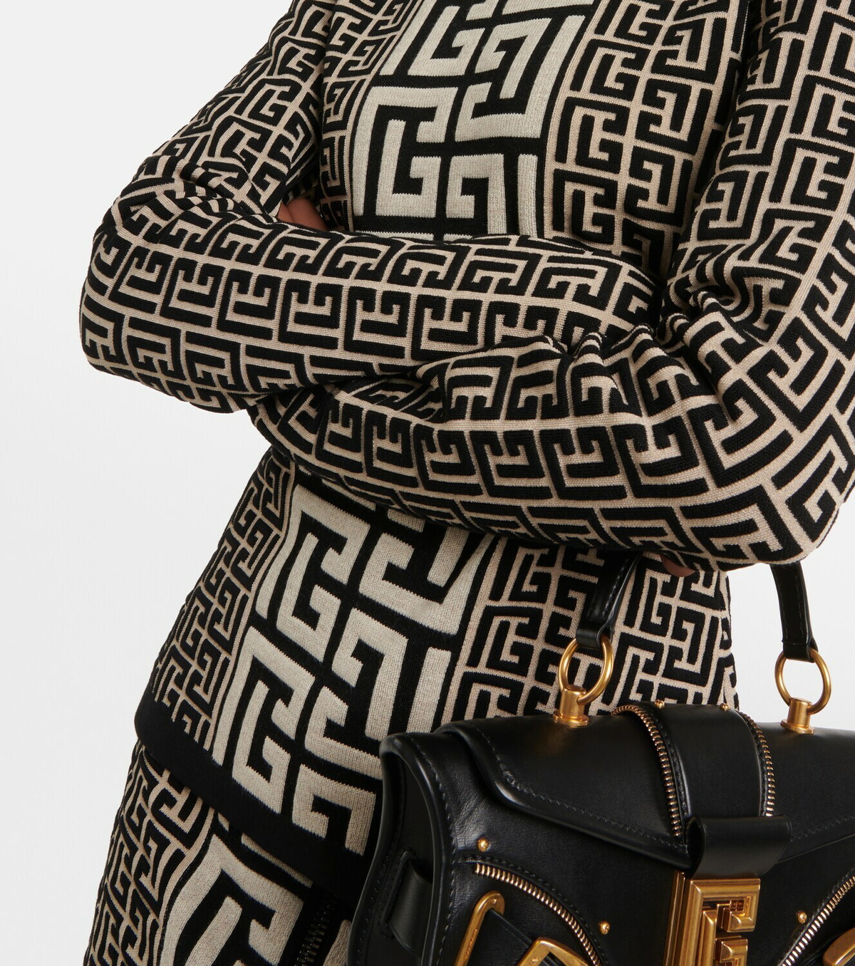 Balmain Monogram wool-blend sweater Balmain