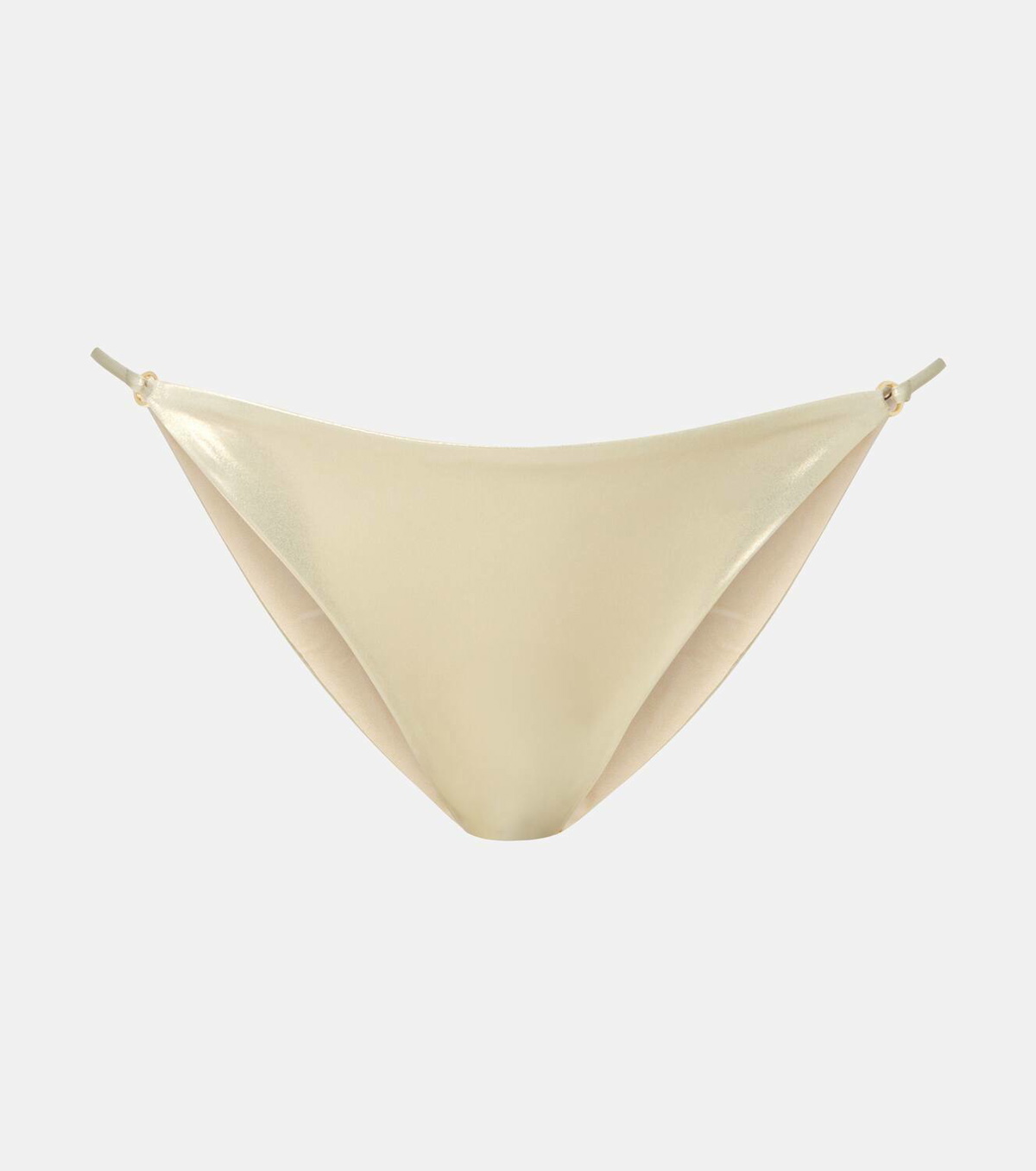 Jade Swim Aria metallic bikini bottoms Jade Swim