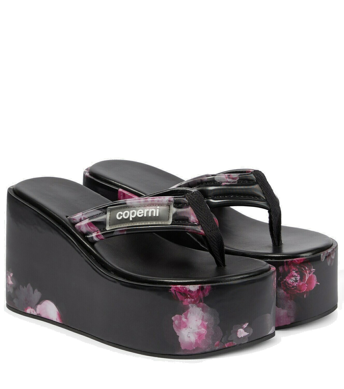 Coperni Holographic platform sandals Coperni