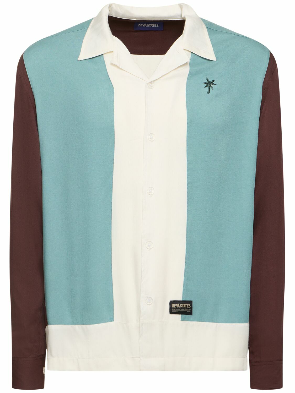 DEVA STATES Alley Souvenir Cotton Long Sleeve Shirt DEVÁ STATES