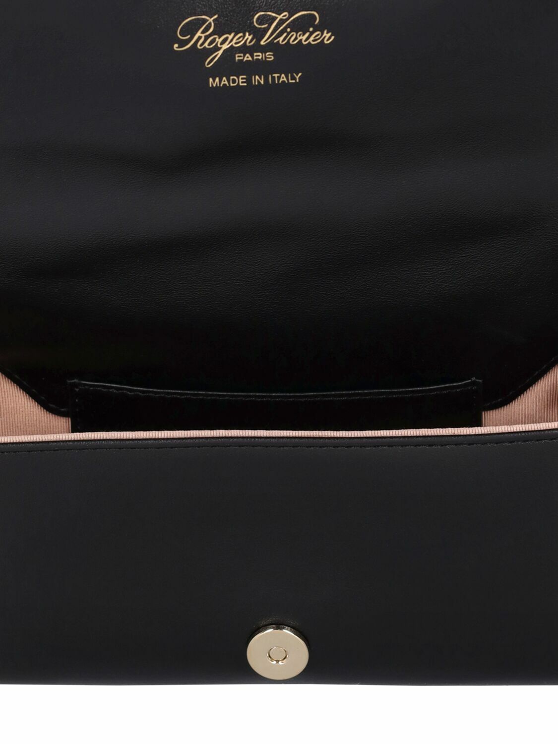 ROGER VIVIER - Viv Choc Me Leather Wallet-on-chain Roger Vivier