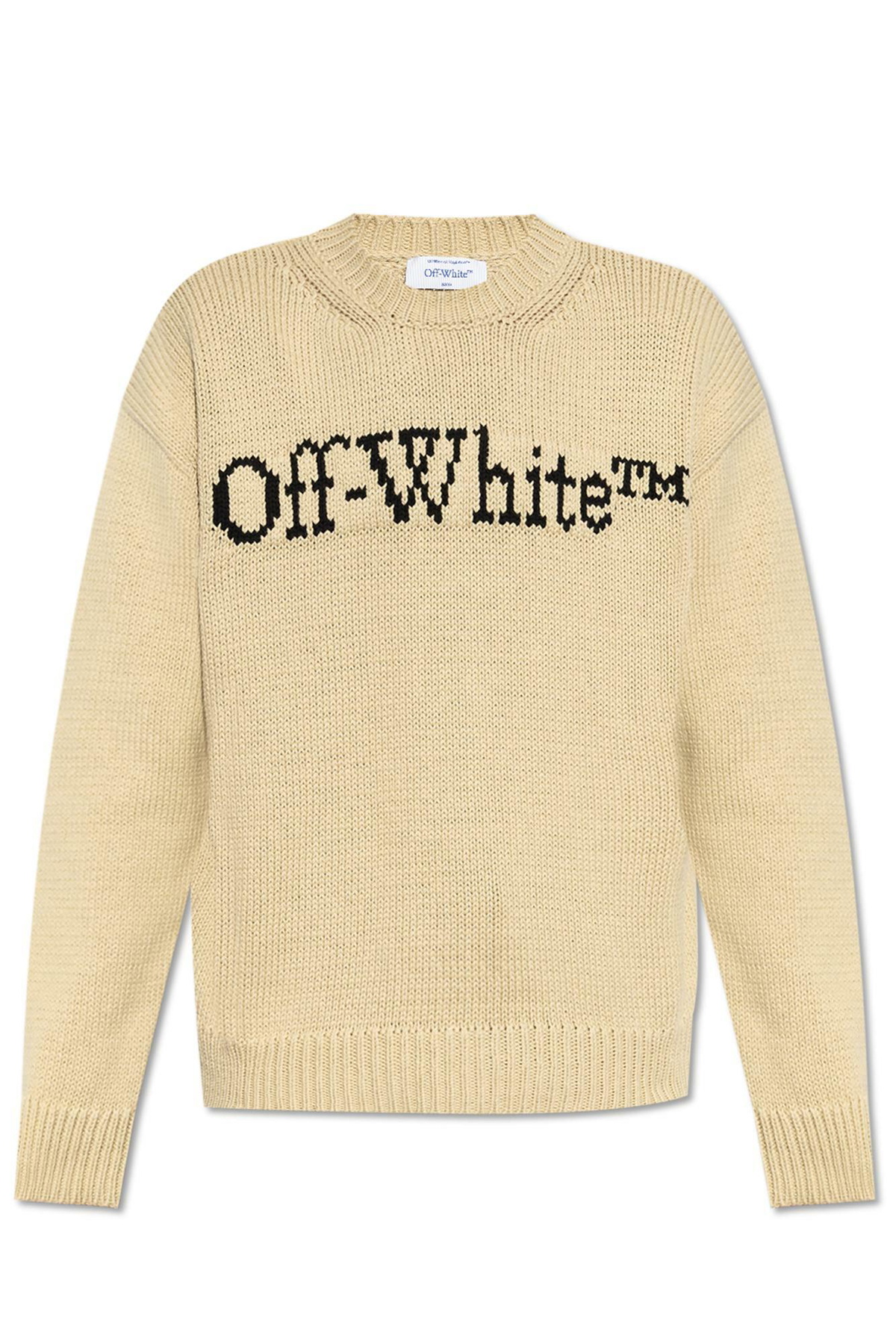 Off-white Sweater With Logo Off-White