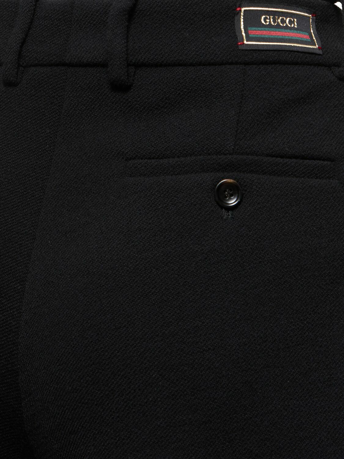 GUCCI - Wool Jersey Shorts Gucci