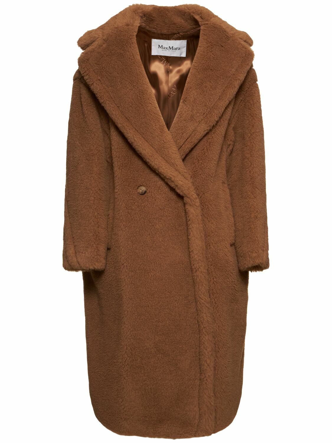 MAX MARA Teddy Double Breast Long Coat Max Mara
