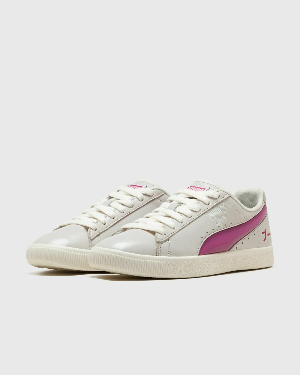Puma Clyde Tokyo Grey/Purple Lowtop Puma