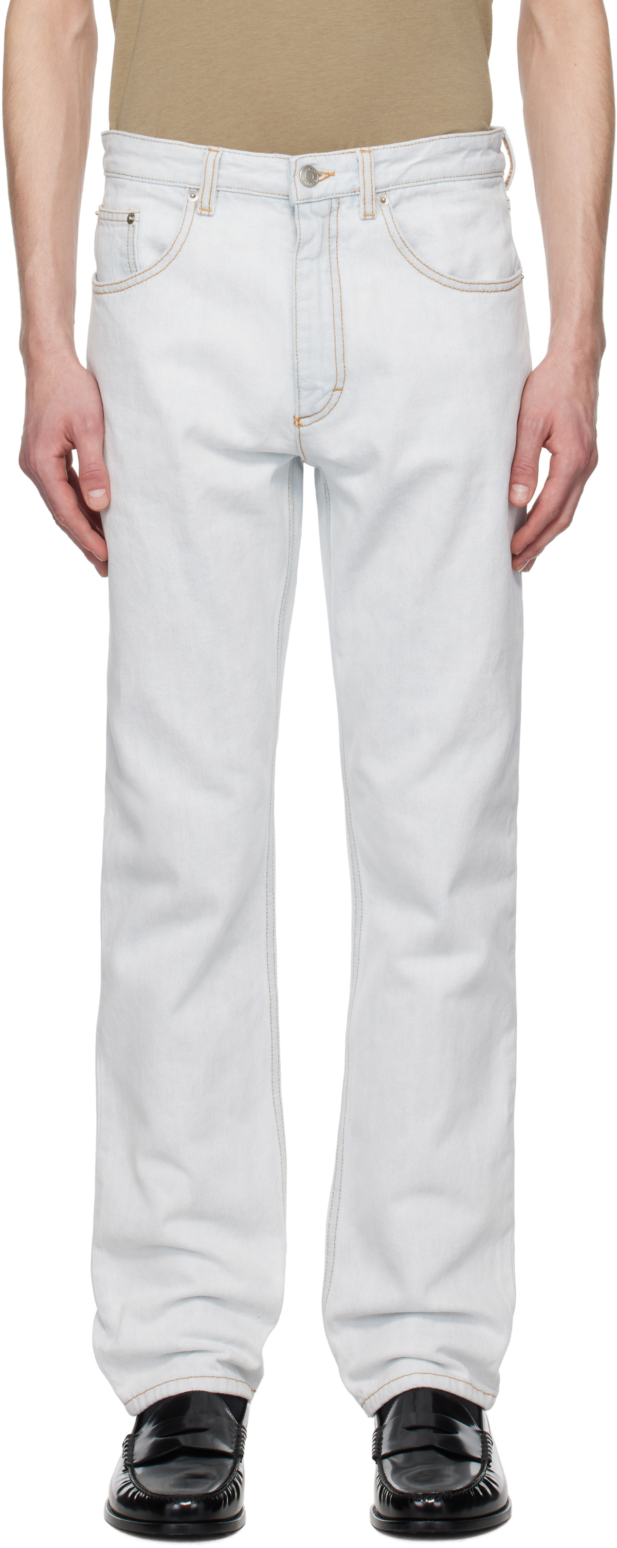 Bally Blue Five-Pocket Jeans Bally