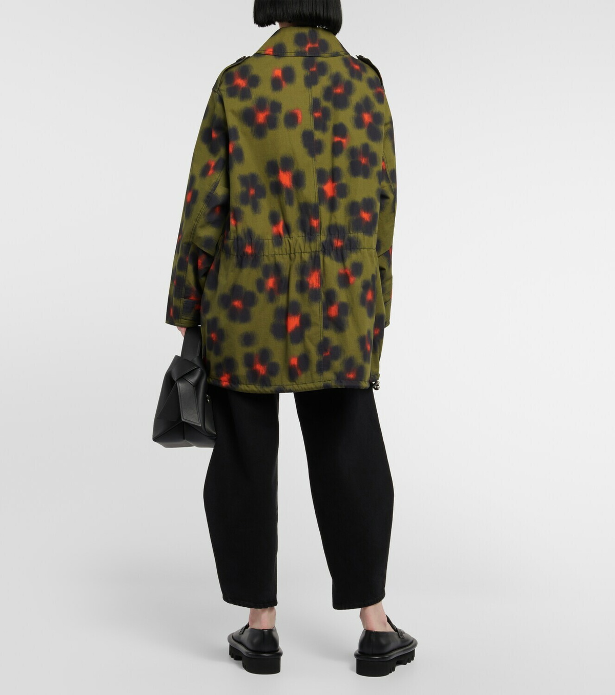 Kenzo - Leopard-print cotton parka Kenzo