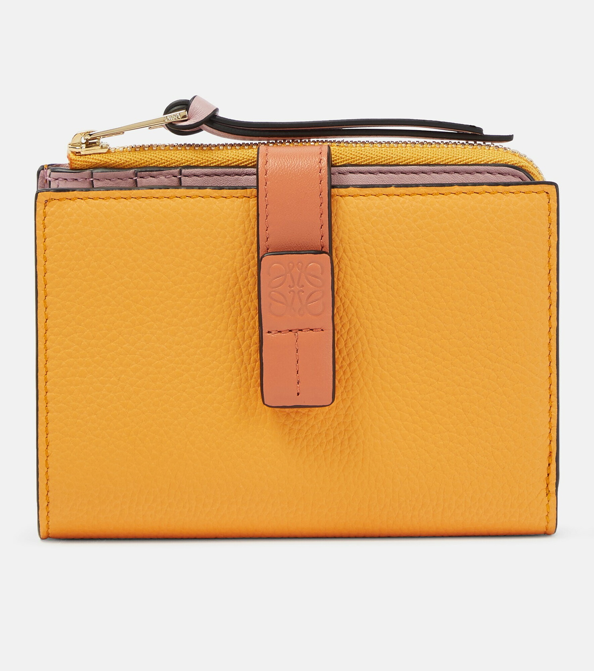 Loewe - Grained leather bi-fold wallet Loewe