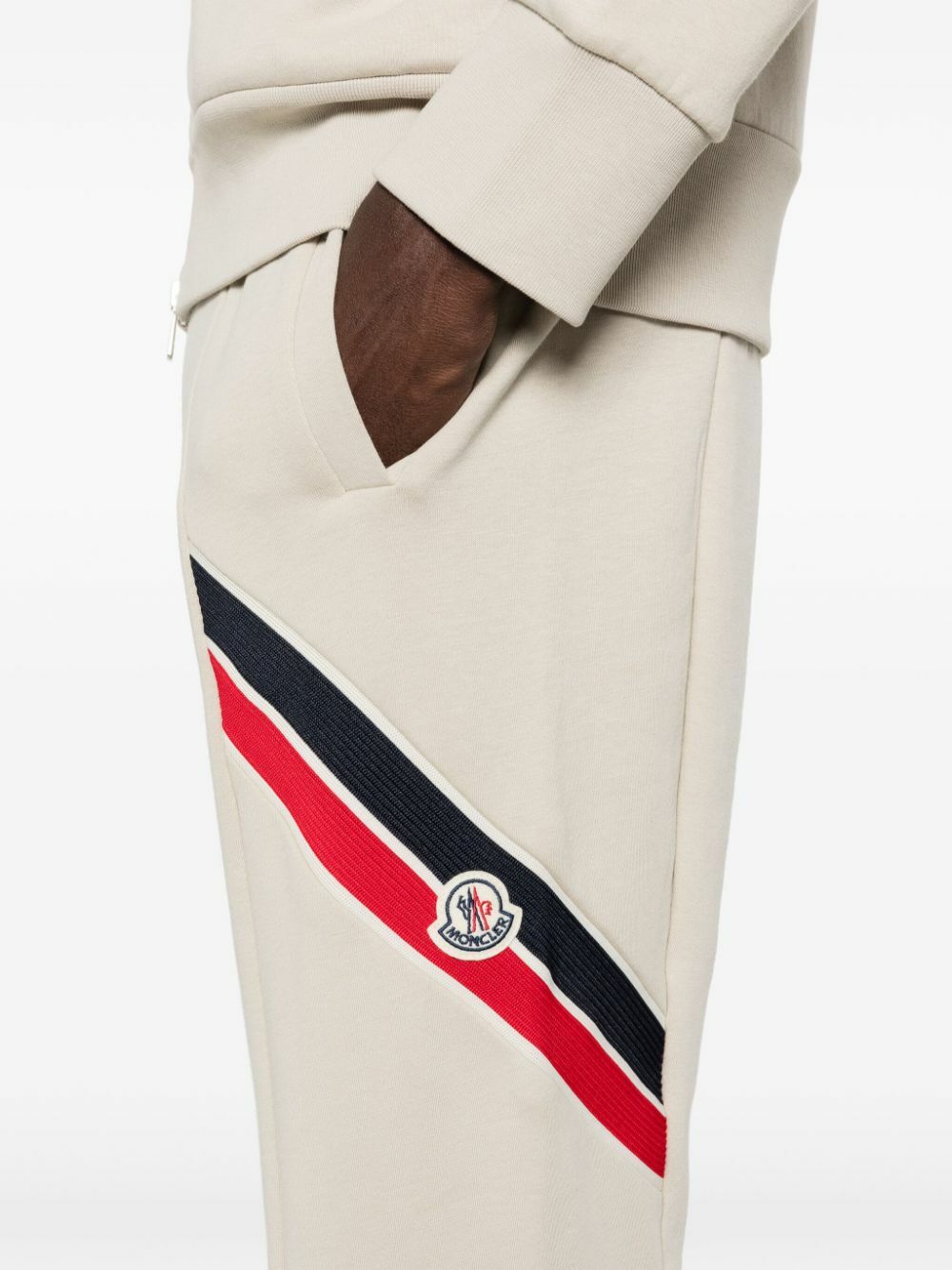 Moncler Neutral Drawstring Track Pants Moncler