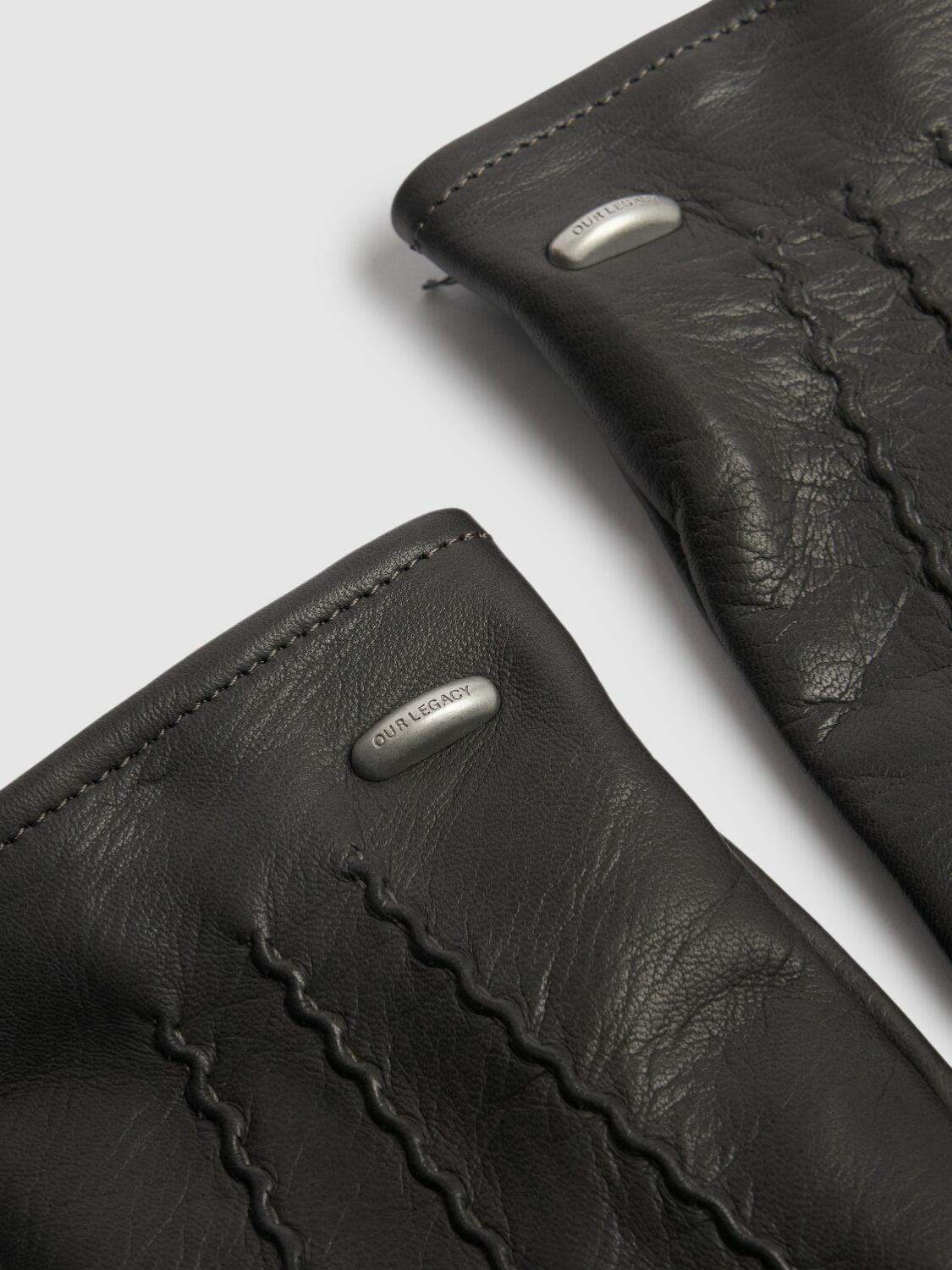 OUR LEGACY Hang Loose Leather Gloves Our Legacy