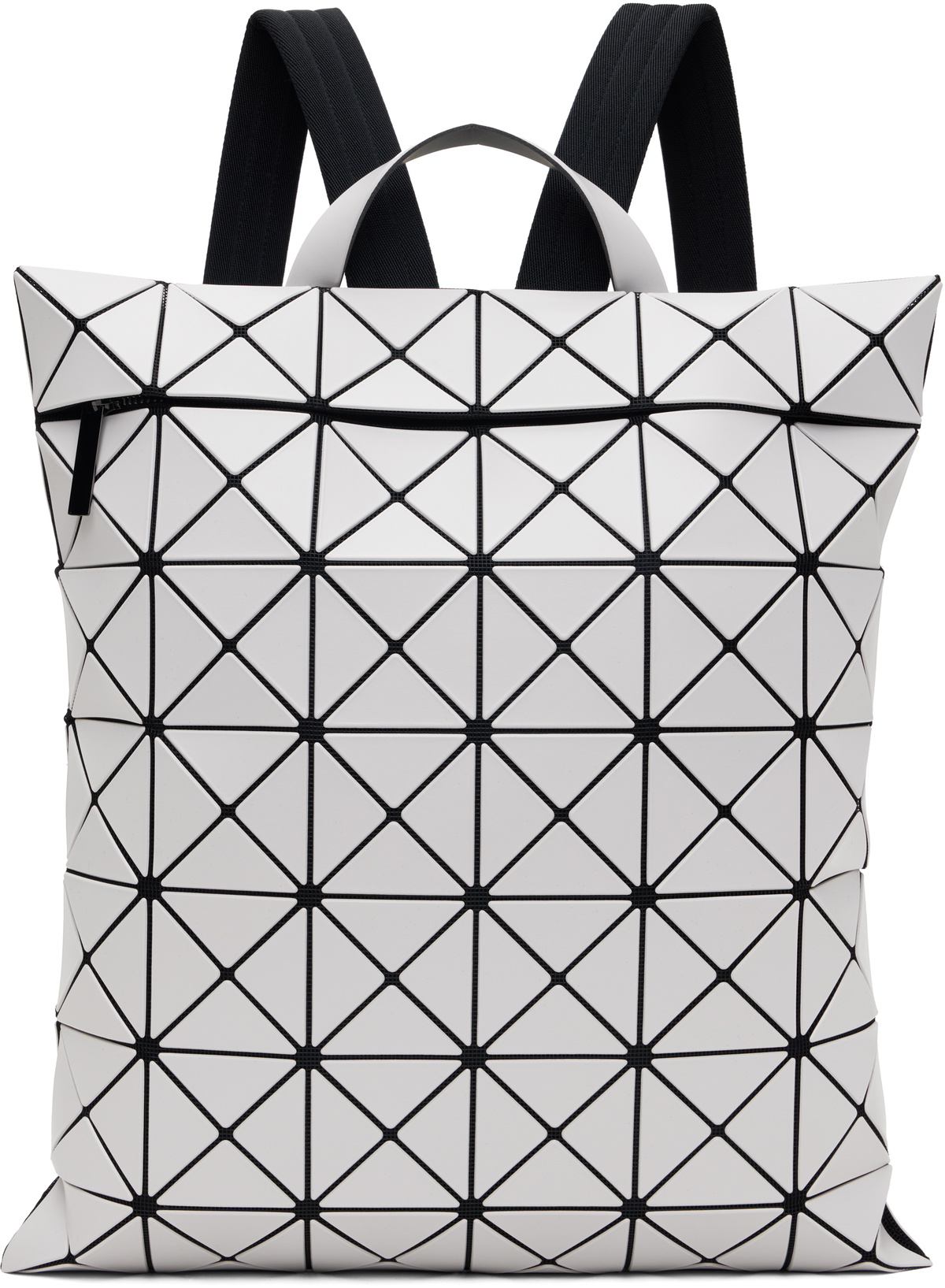 BAO BAO ISSEY MIYAKE Gray Flat Pack Backpack Bao Bao Issey Miyake